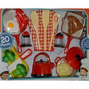 Gourmet | Toys | Gourmet Play Lets Make Dinner 2 Piece Play Set ...